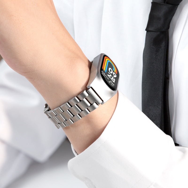 Jual Strap Milanese Stainless Steel Strain for Mi Band 9 8 7 6 5 4 3 / Tali Pengganti Jam Tangan ...