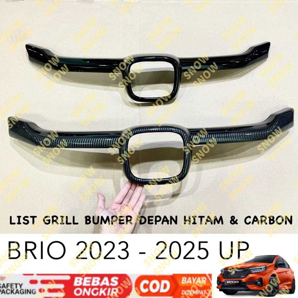 Jual Grill Bumper Depan Cover All New Brio 2023 2024 2025 2026 2027 RS ...