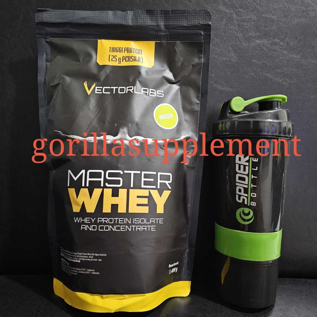Jual VL VECTORLABS Master Whey Limited Edition Matcha 3lb 3lbs 1400 ...
