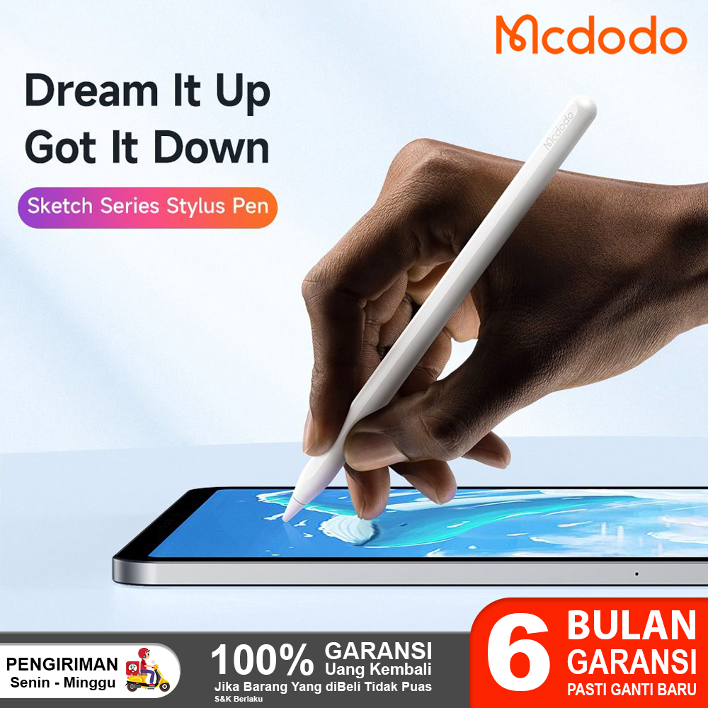 Jual MCDODO S Pen Stylus For Apple iPad Tablet Palm Rejection Digital ...