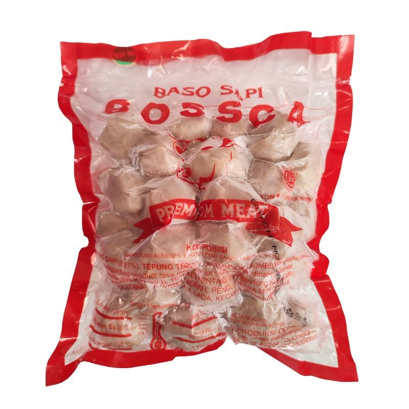 Jual BOSSCA BAKSO SUPER POLOS 500GR ISI 50/BASO SAPI/FROZEN FOOD ...