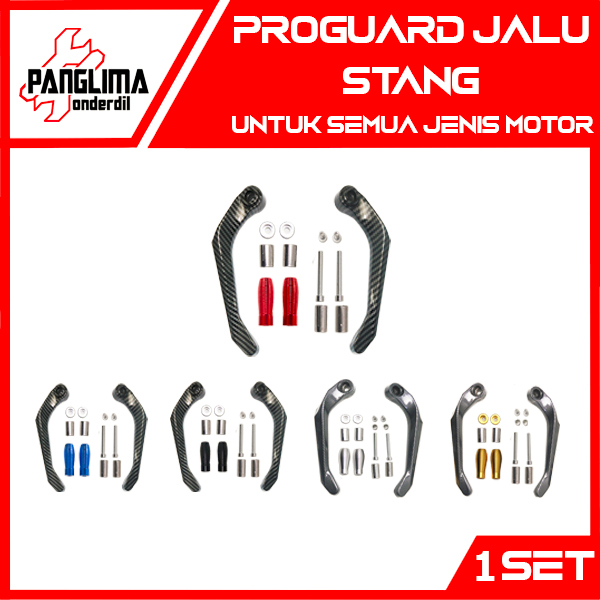 Jual Proguard Jalu Stang Universal Karbon-Carbon Hitam-Emas-Silver-Biru ...
