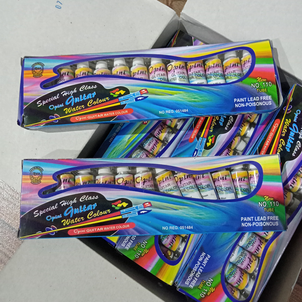 Jual Cat Air / Water Color / Cat Untuk Melukis | Shopee Indonesia