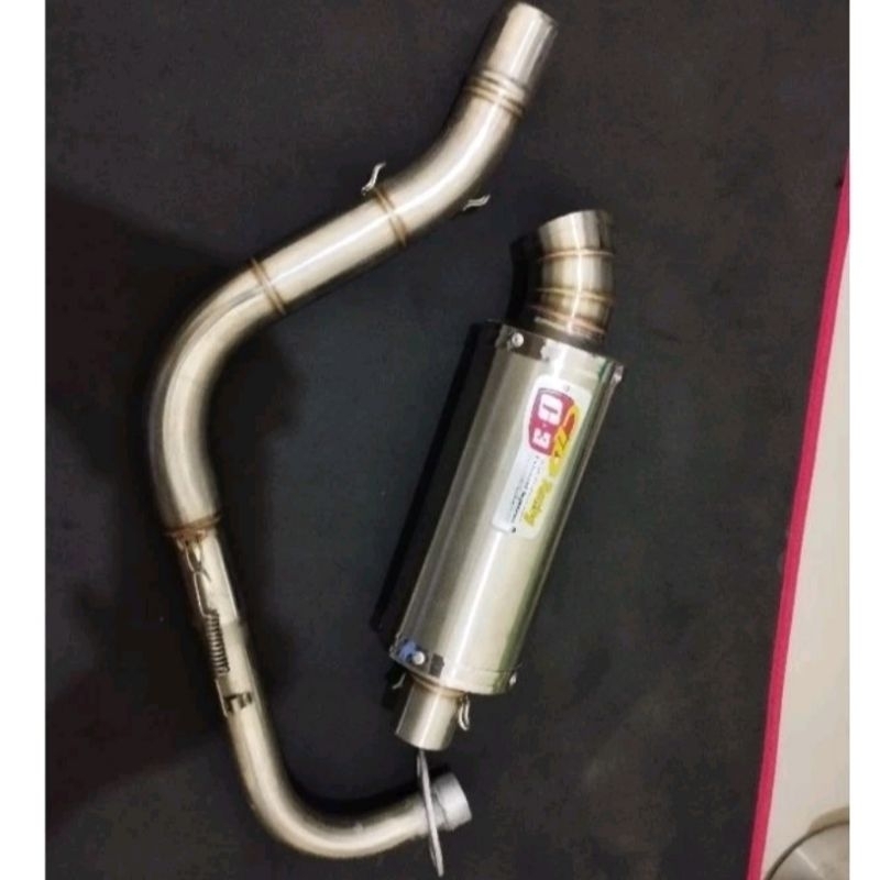 Jual knalpot racing cld c3 inlet 38 bulat pnp mio beat vario scoopy ...
