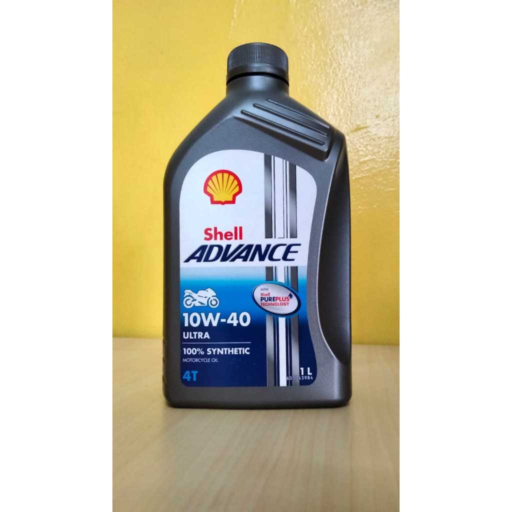 Jual OLI MOTOR SHELL ADVANCE ULTRA 10W-40 1 LITER | Shopee Indonesia