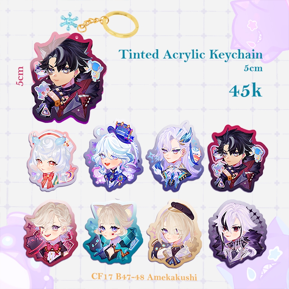 Jual NEW Genshin Impact Tinted Acrylic Keychain | Shopee Indonesia