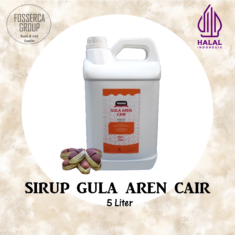 Jual Gula Aren Cair / Liquid Palm Sugar Syrup by Fosserca - 5L (berat ...