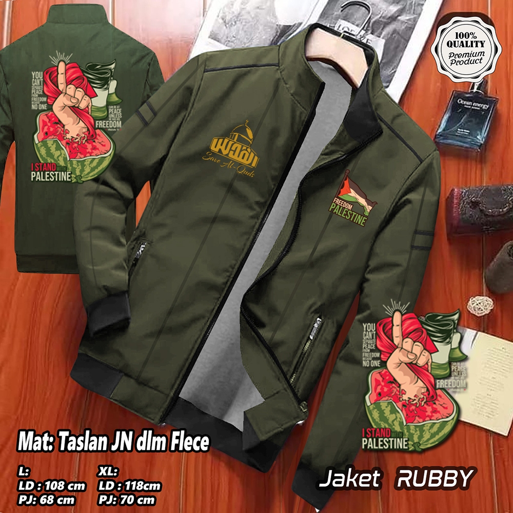 Jual JAKET SAVE PALESTINE TERBARU / JAKET FREE PALESTINE / JAKET ...