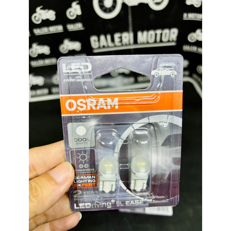 Jual led osram t10 2825dw Osram LED T10 W5W Putih Lampu sen, reting ...
