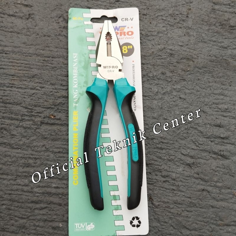 Jual Wipro Tang Kombinasi 8 inch CR-V Combination Linesman Pliers 8 ...