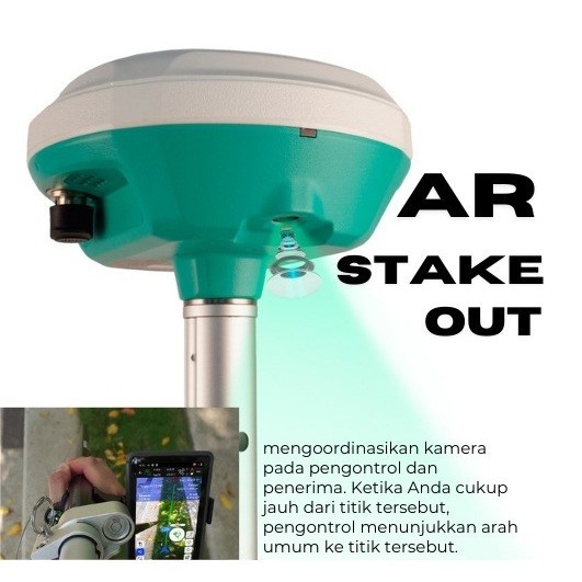 Jual GPS RTK STEC SV1 | GPS RTK Satelit Technologi SV1 Camera AR Stake Out | Shopee Indonesia