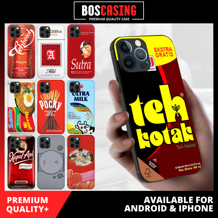 Jual BOSCASING - Premium Casing Case Unik Gambar Teh Kotak Ultramilk ...