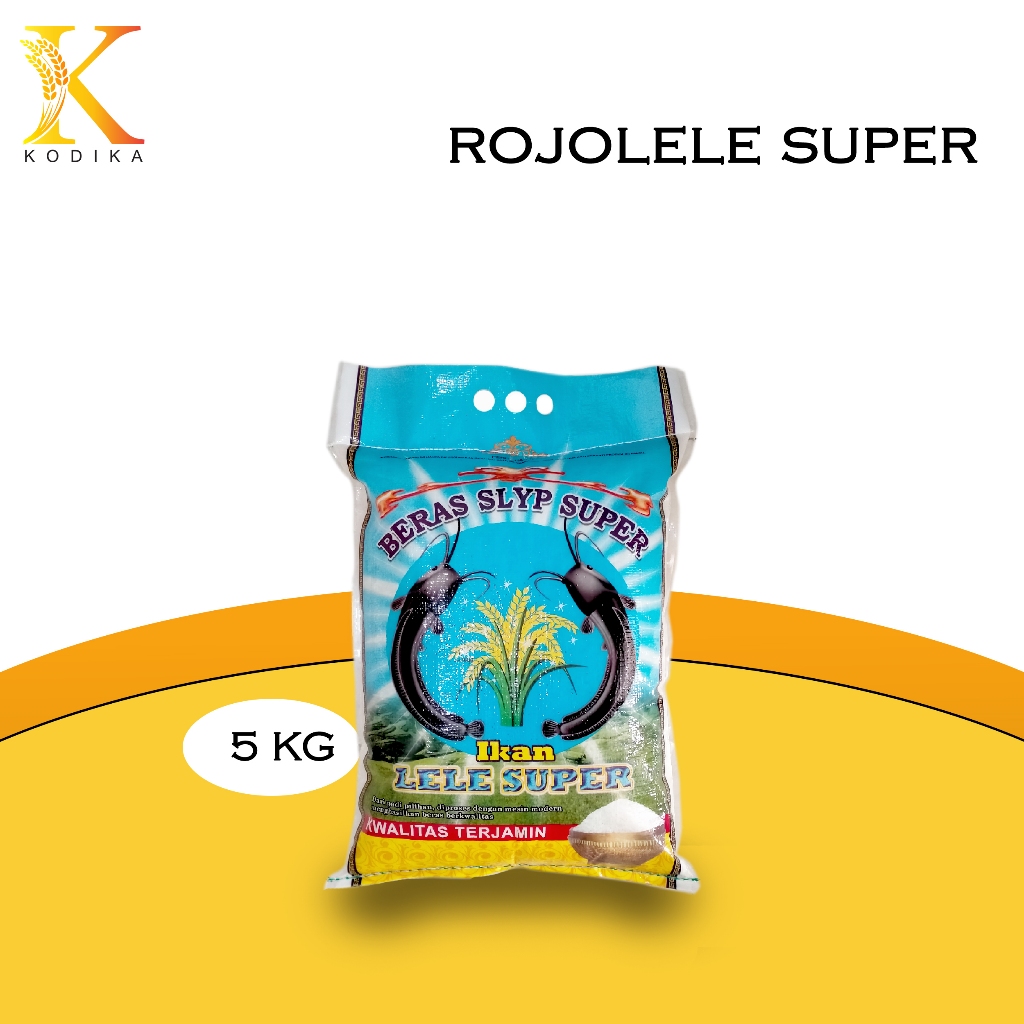 Jual KODIKA Beras Lele Super 5KG 10KG 20KG 25KG Beras SLYP Super | Shopee Indonesia