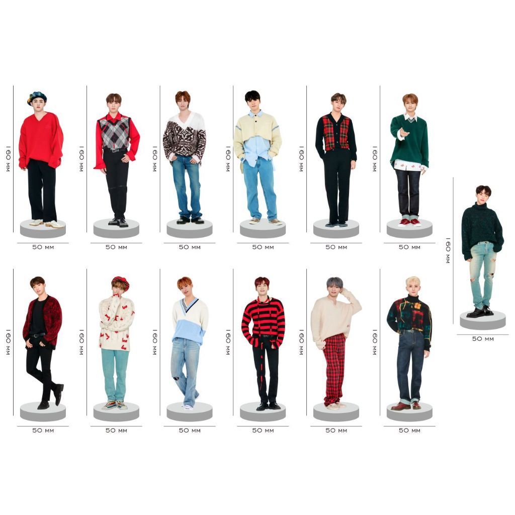 Jual SEVENTEEN KPOP BOYBAND STANDEE FIGURE ANOTHER VERSION | Shopee ...