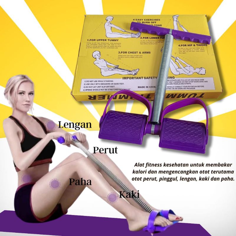 Jual Tummy Trimmer Alat Fitness Pengecil Perut Dan Pembakar Lemak ...