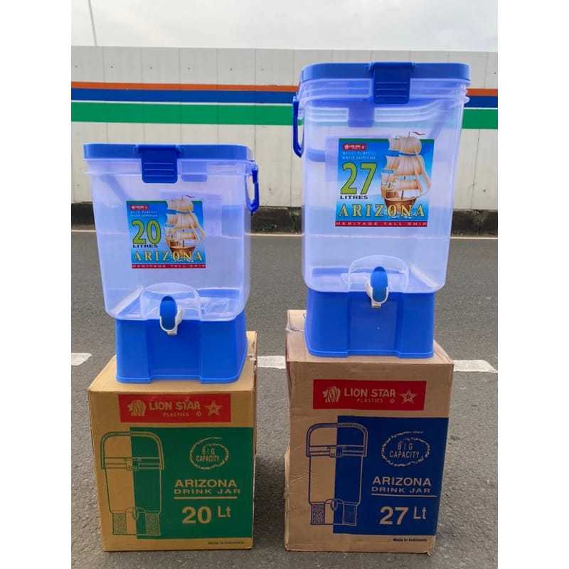 Jual Water Dispenser(27 liter, 21 liter) air minum lion star drink jar ...