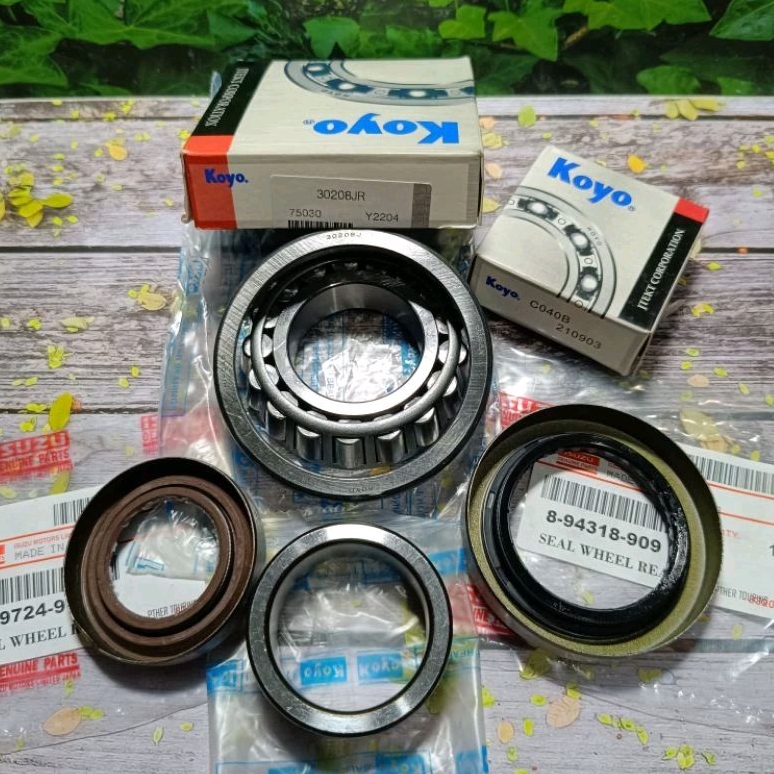 Jual BEARING SET + SEAL RODA BELAKANG 30208JR PANTHER TOURING PANTHER KAPSUL(1 SET 1 RODA ...