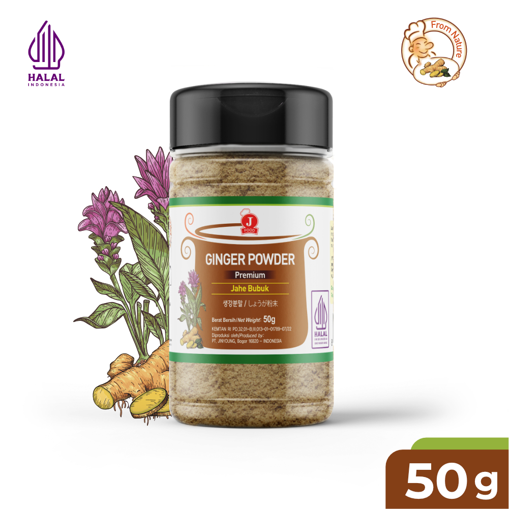 Jual J FOOD Ginger Powder (Jahe Bubuk) 50gr | Shopee Indonesia