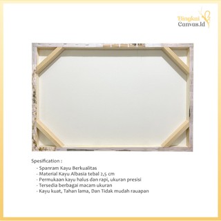 Jual Spanram Kanvas Frame Kayu Kanvas Berbagai Ukuran | Shopee Indonesia