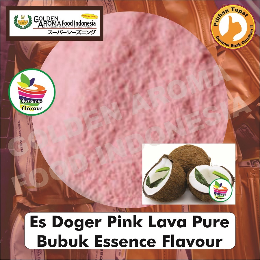 Jual Bubuk Es Doger Pink Lava Pure Efe 1/2Kg Essen Flavor Ekstrak Murni ...