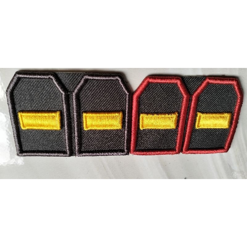 Jual bordir timbul macam macam pangkat PDL polri seluruh indonesia ...