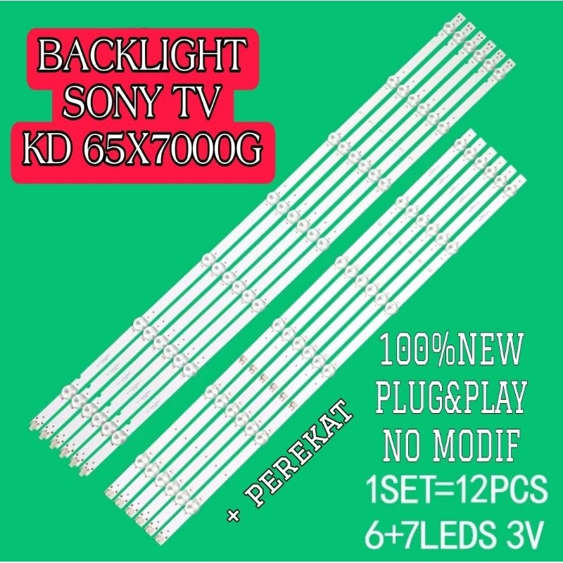 Jual LAMPU LED BL BACKLIGHT TV SONY KD65X7000G KD-65X7000G 65X7000G ...