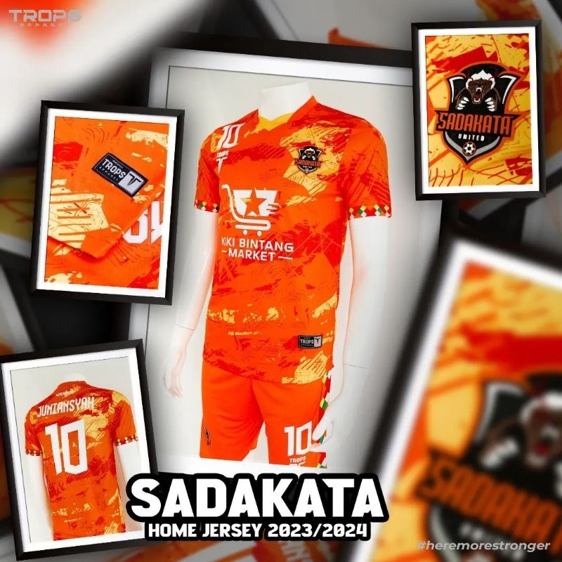 Jual JERSEY HOME SADAKATA UNITED | Shopee Indonesia
