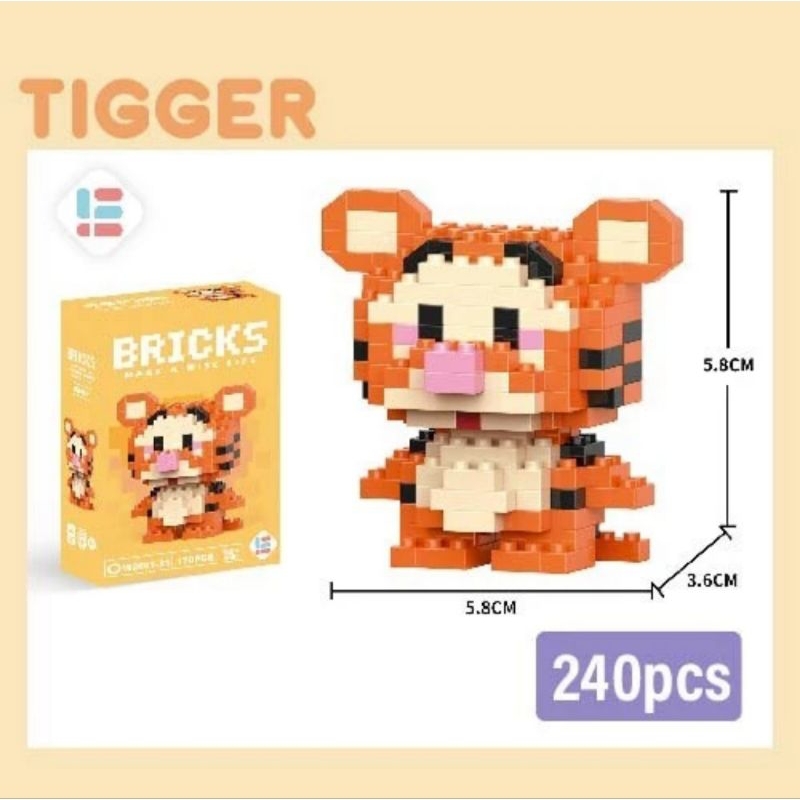 Jual BRICKS NANO BLOCKS SANRIO SAILORMOON USAGI TSUKINO CHIBIMOON ...