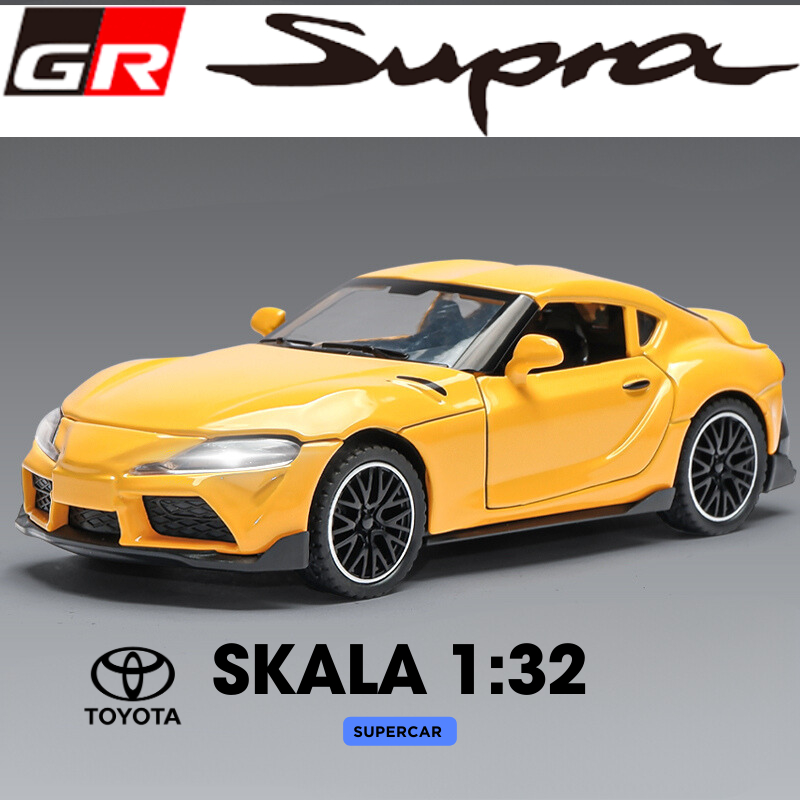 Jual MAINAN DIECAST TOYOTA GR SUPRA SKALA 1:32 MOBIL SUPERCAR CAR UNTUK ...