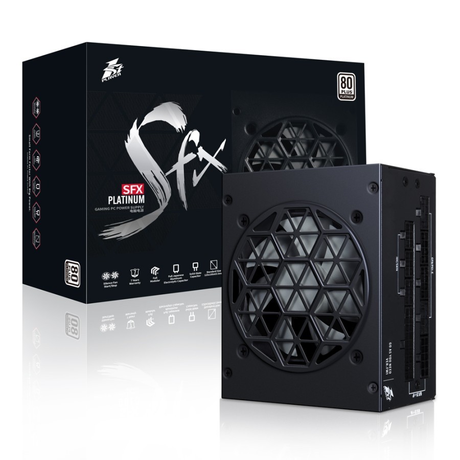 Jual 1STPLAYER SFX 7.5 750W PS-750SFX 80+ Platinum Certified - Full ...