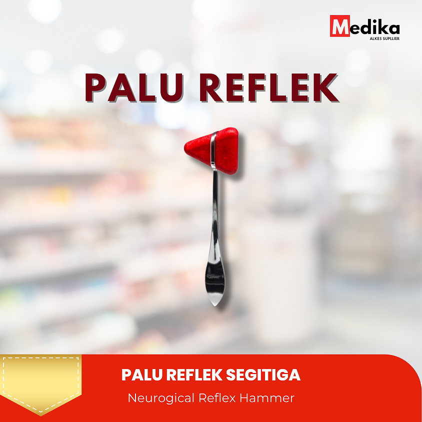 Jual Palu Refleks / Neurogical Reflex Hammer Model Segitiga | Shopee ...