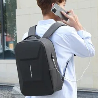 Jual Tas Ransel Laptop UB447 Bisnis Anti Thief Desain Cangkang Keras ...