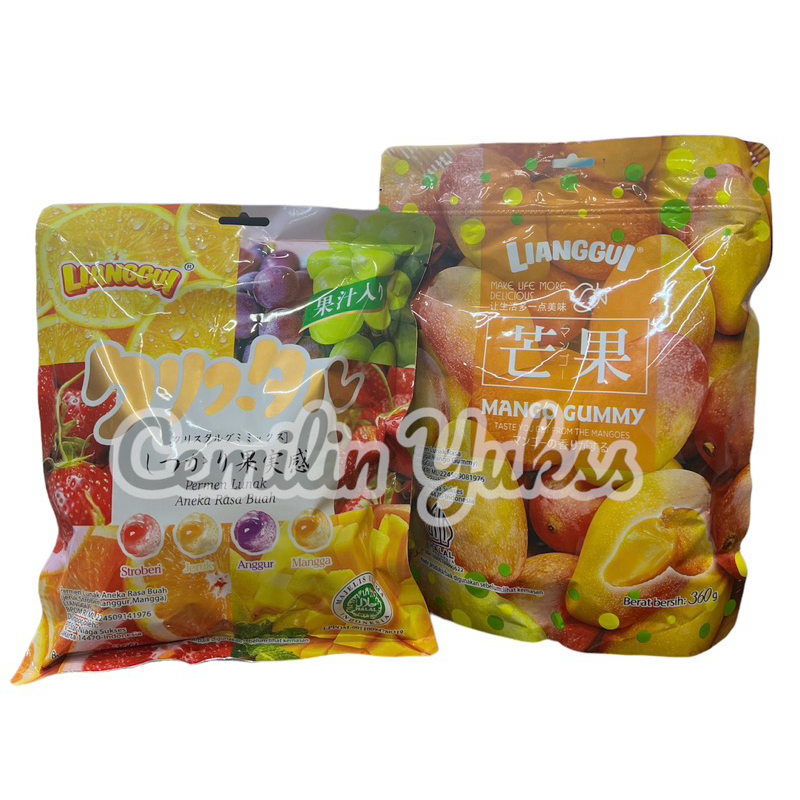Jual Lianggui Permen Lunak Rasa Mangga 360g Lianggui Permen Lunak Aneka ...