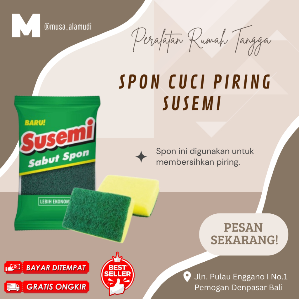 Jual Spon Sabut Cuci Piring Susemi Lebih Ekonomis | Shopee Indonesia