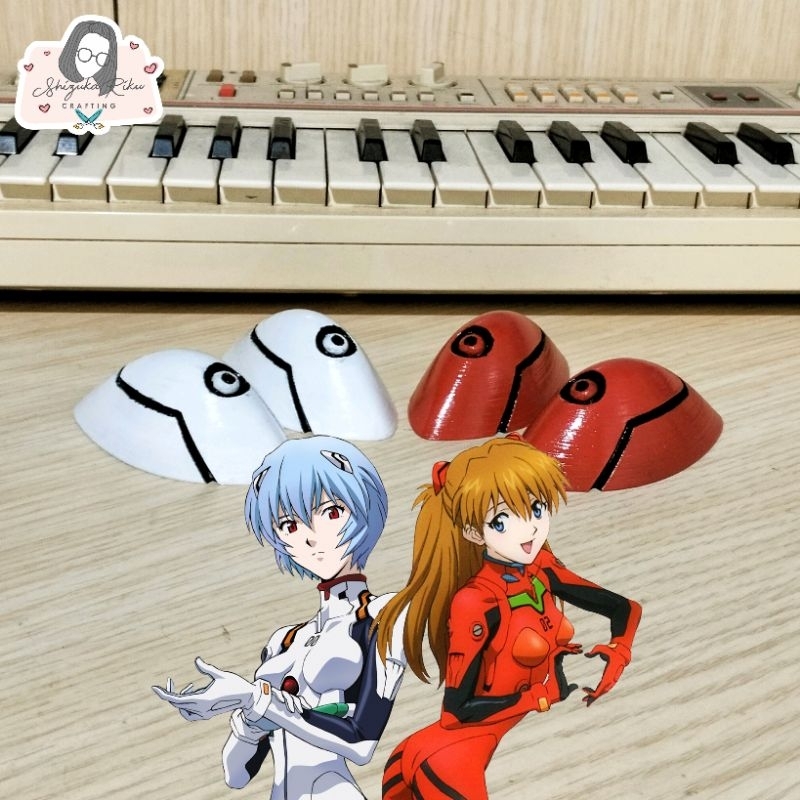 Jual Hair Clip Rei Ayanami dan Asuka Langley - Neon Genesis Evangelion ...