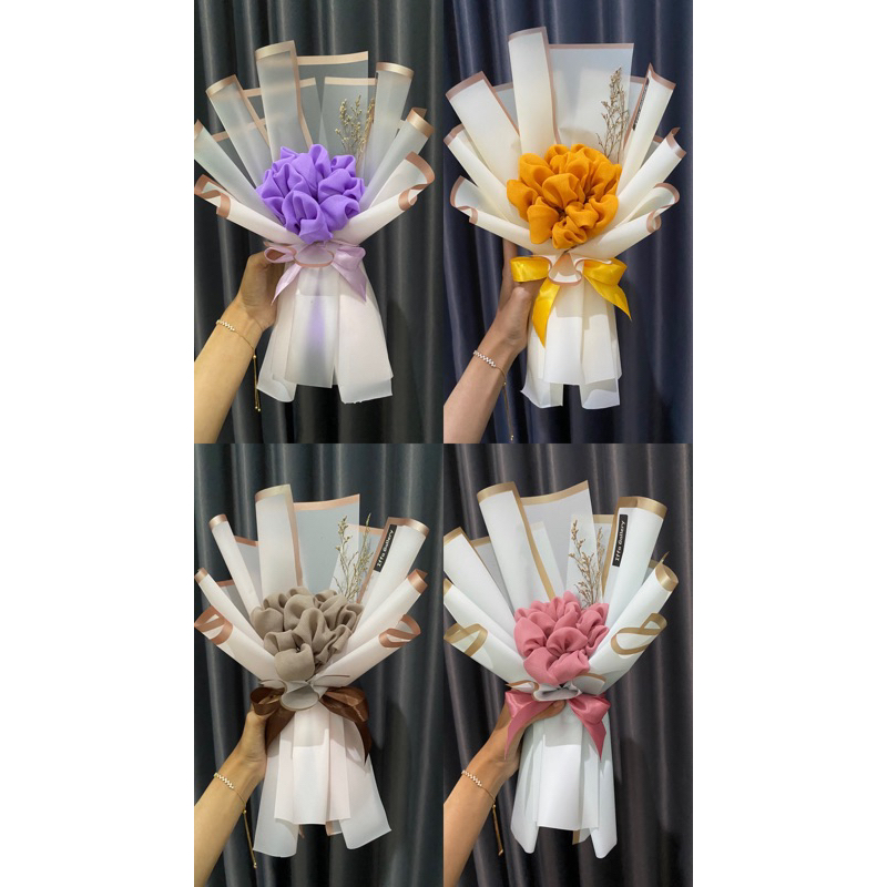 Jual Buket Jilbab/Hijab Bouquet/Hadiah Untuk Cewek/Perempuan/Buket ...