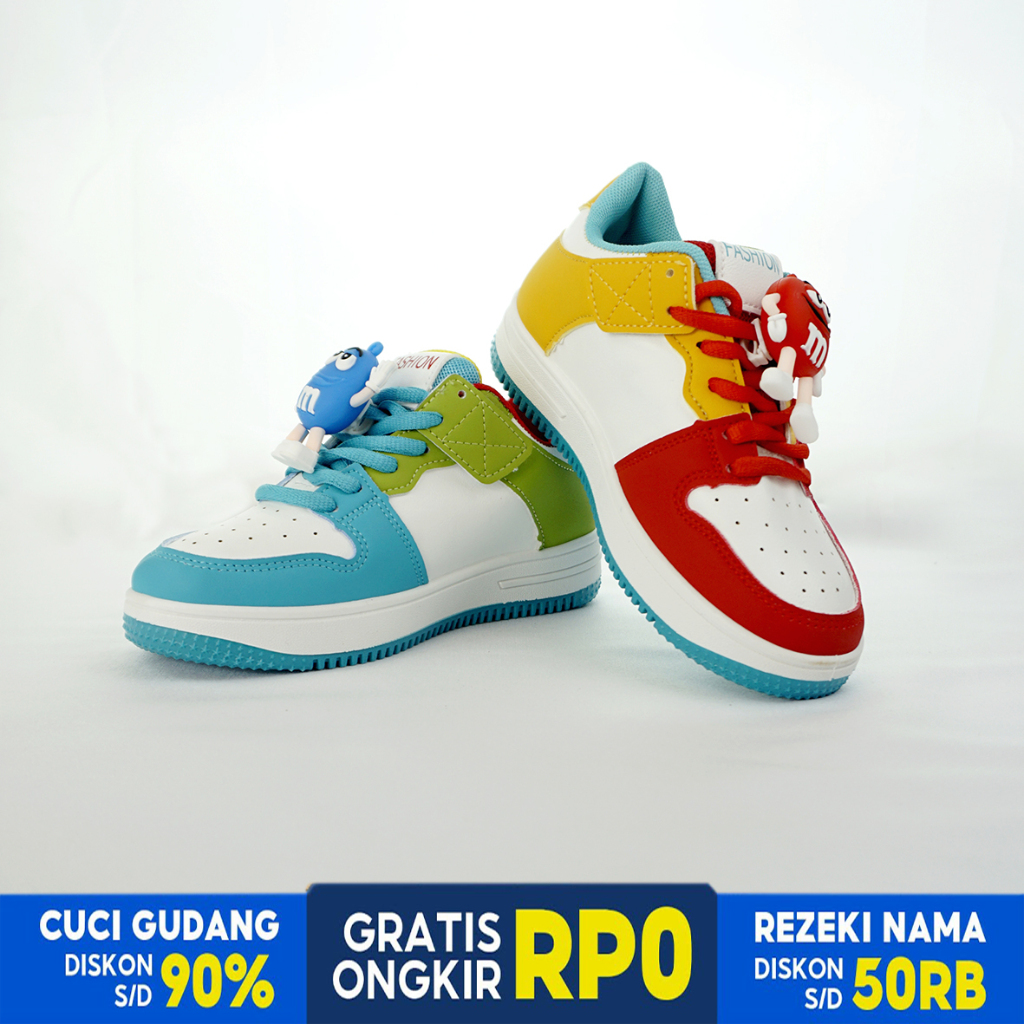 Jual Sepatu Sneakers Anak-Anak Sepatu Kids Sport anak laki perempuan ...