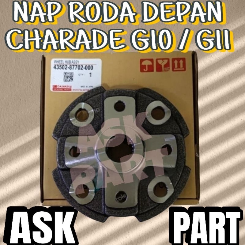 Jual WHEEL HUB FRONT NAP NUP RODA DEPAN DAIHATSU CHARADE G10 G11 43502 ...