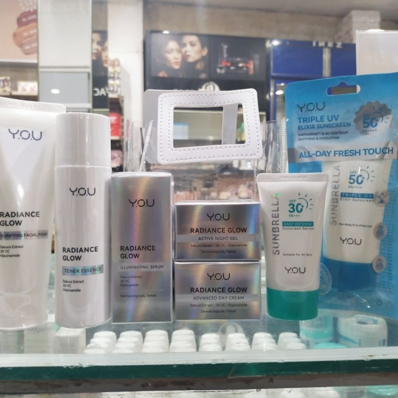 Jual Radiance Glow YOU Paket Mencerahkan Bisa Untuk Kulit Sensitif ...