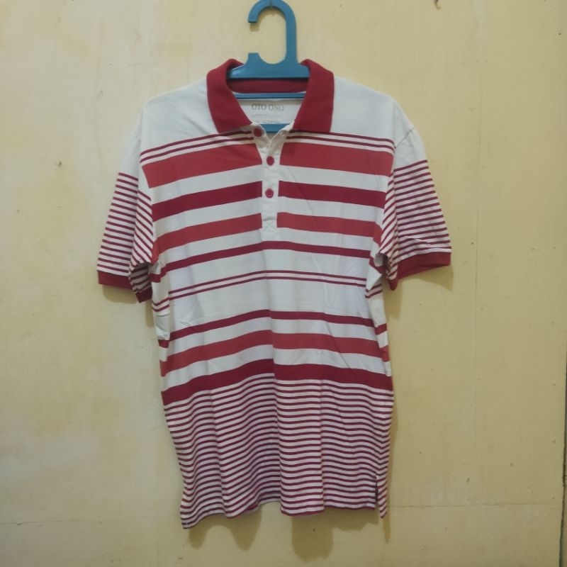 Jual Kaos Polo Oto Ono uk L (Jarang dipakai) | Shopee Indonesia