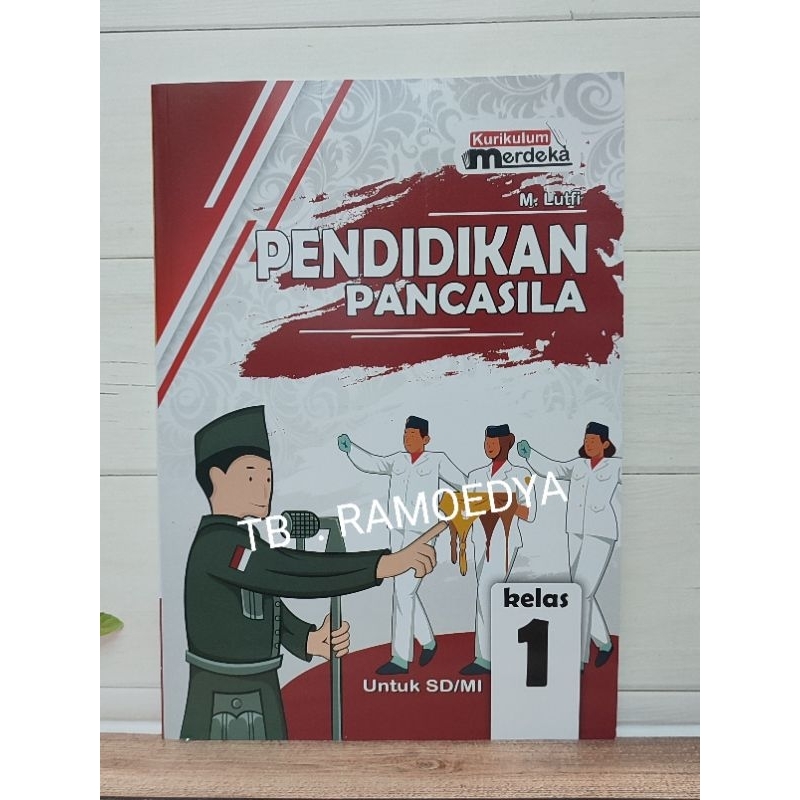 Jual Buku Pendidikan Pancasila SD/MI kelas 1 Kurikulum Merdeka Wahana Karya Jaya | Shopee Indonesia