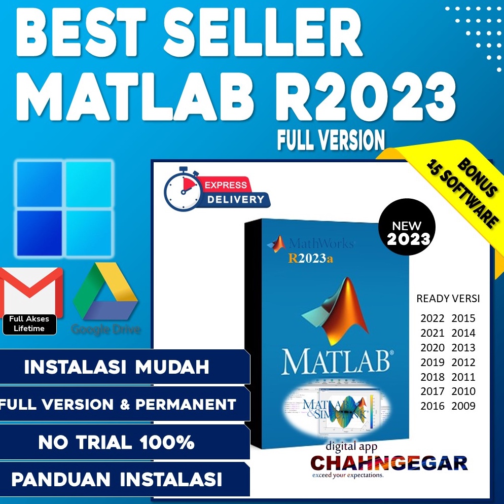 Jual Art V96a Software Mathworks Matlab 2023 Matlab 2022 Matlab Dan Simulink 2021 2020 8674