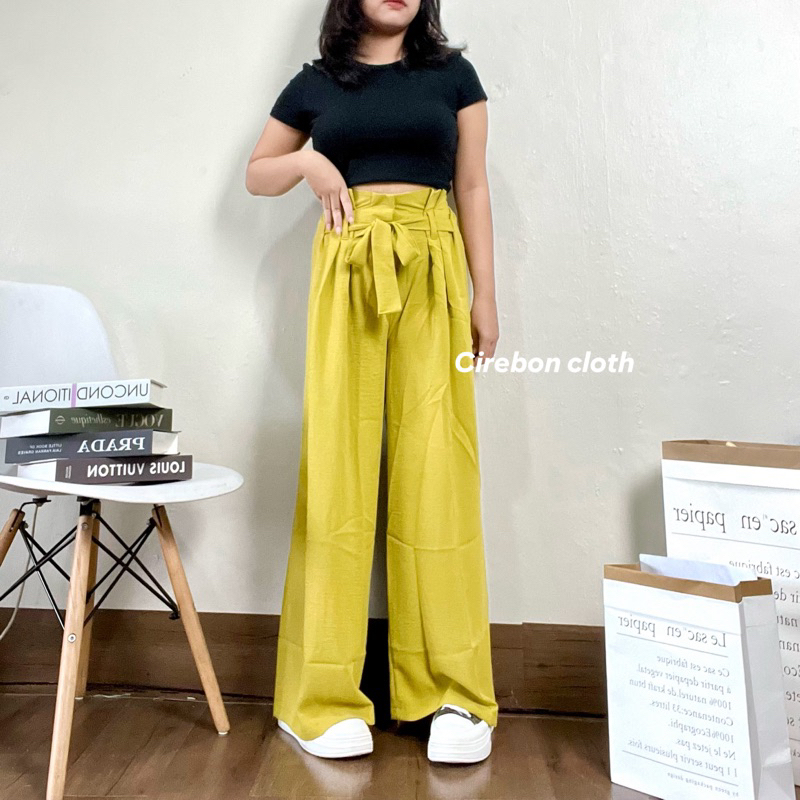Jual Cirebon Cloth - Dilla Kulot Super Highwaist | Loose Pants Crinkle ... Jual Cirebon Cloth - Dilla Kulot Super Highwaist | Loose Pants Crinkle ...