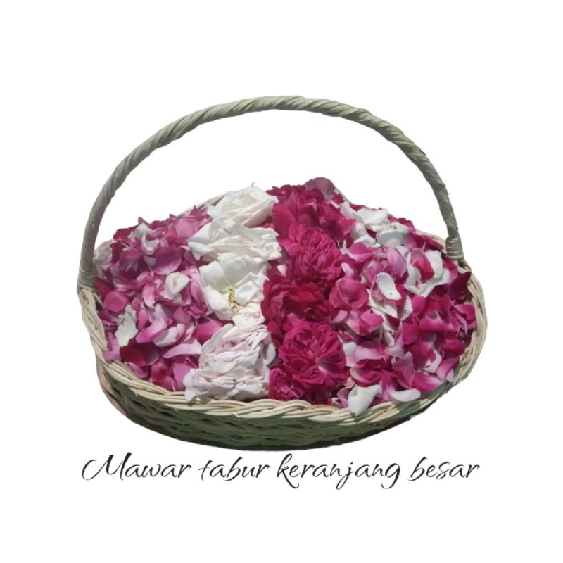 Jual mawar tabur keranjang besar duka cita | Shopee Indonesia