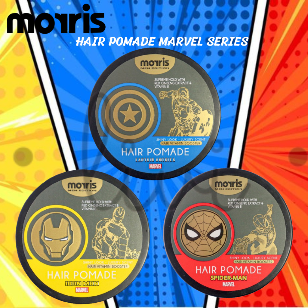 Jual LIVI - Morris Hair Pomade Marvel Series 80g | Shopee Indonesia