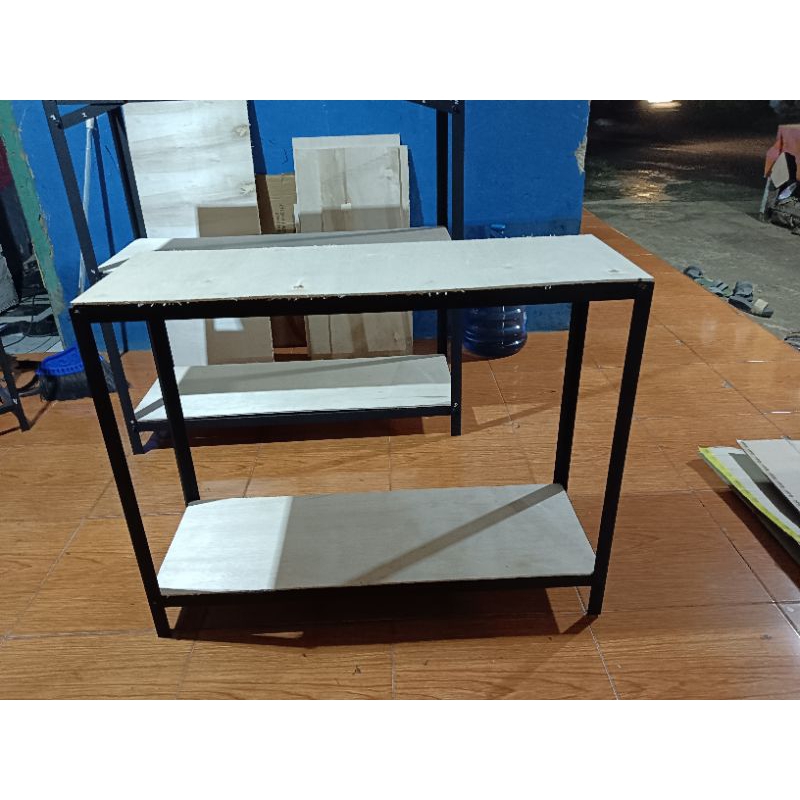 Jual rak aquarium P80cm L50cm T75cm 2 susun / rak 2 ambal / rak 2 susun ...