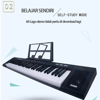 Jual Miigo 61 Keys Keyboard Electronic Piano Lengkap Multifungsi Organ ...