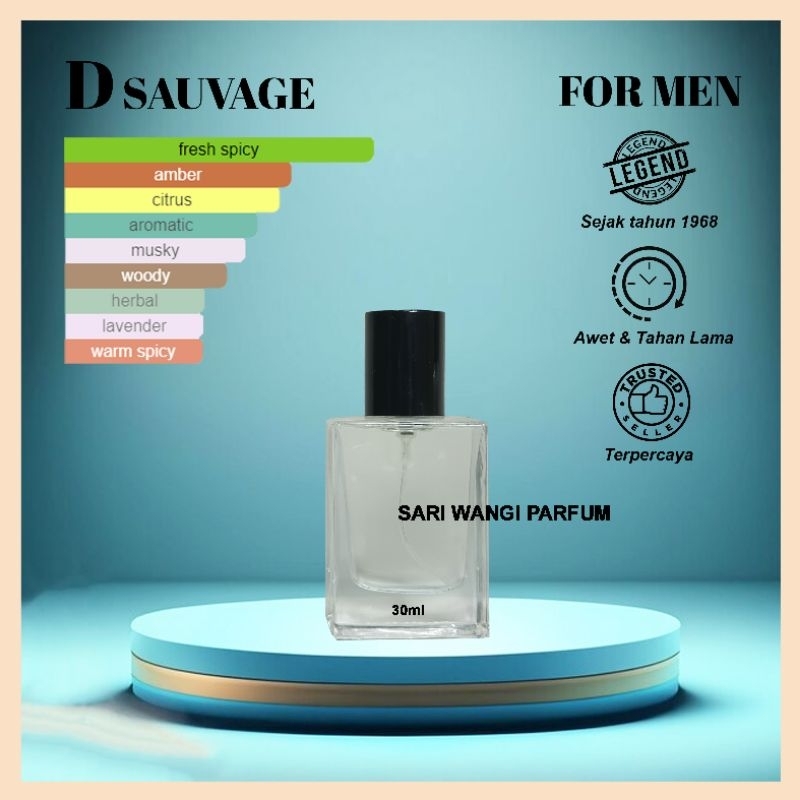Jual 30ml Sauvage ( Parfum refill in the line of Sauvage ) | Shopee ...