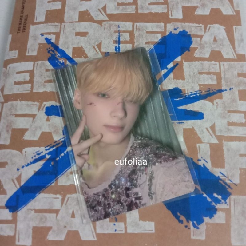 Jual TXT HUENING KAI Official Photocard Album TNC: Freefall Gravity ver ...