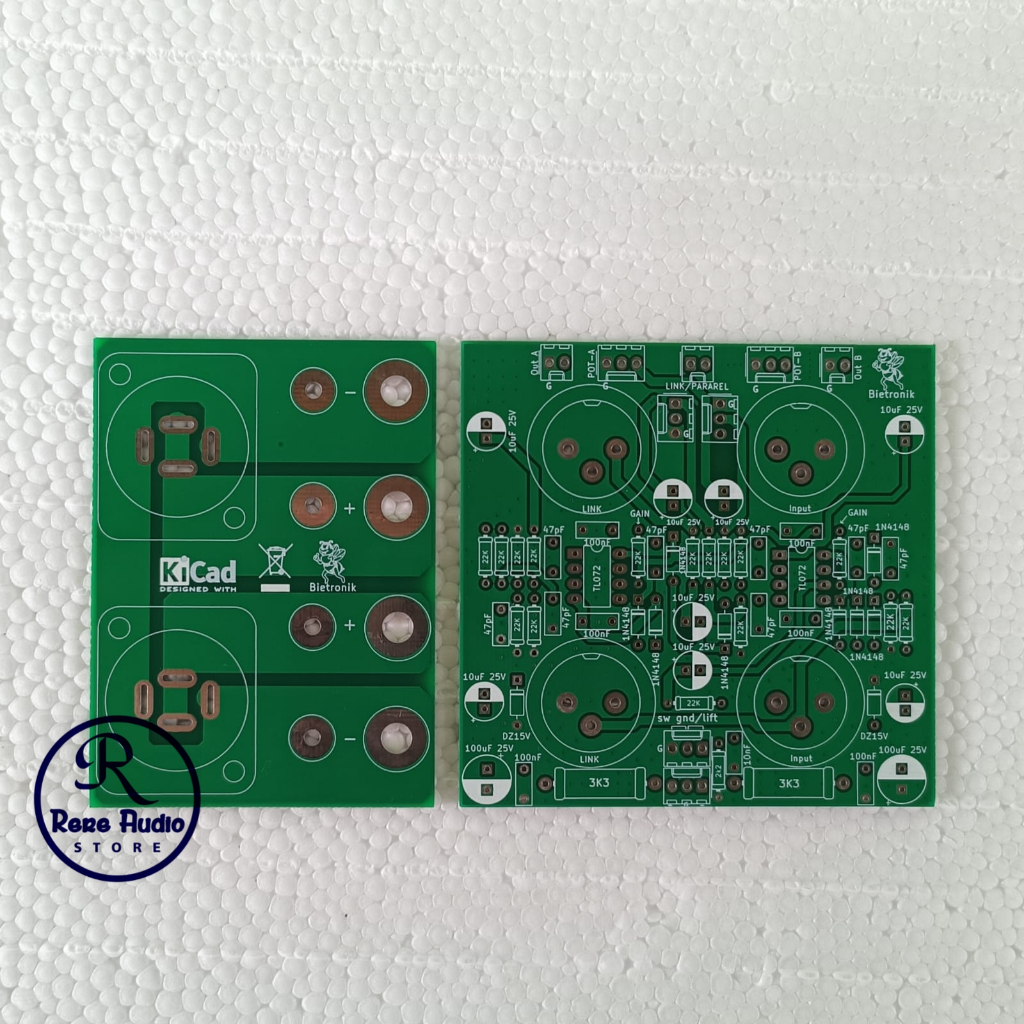 Jual PCB 1 Set INBAL / Input Balance Panel Box Belakang CA Double Layer ...